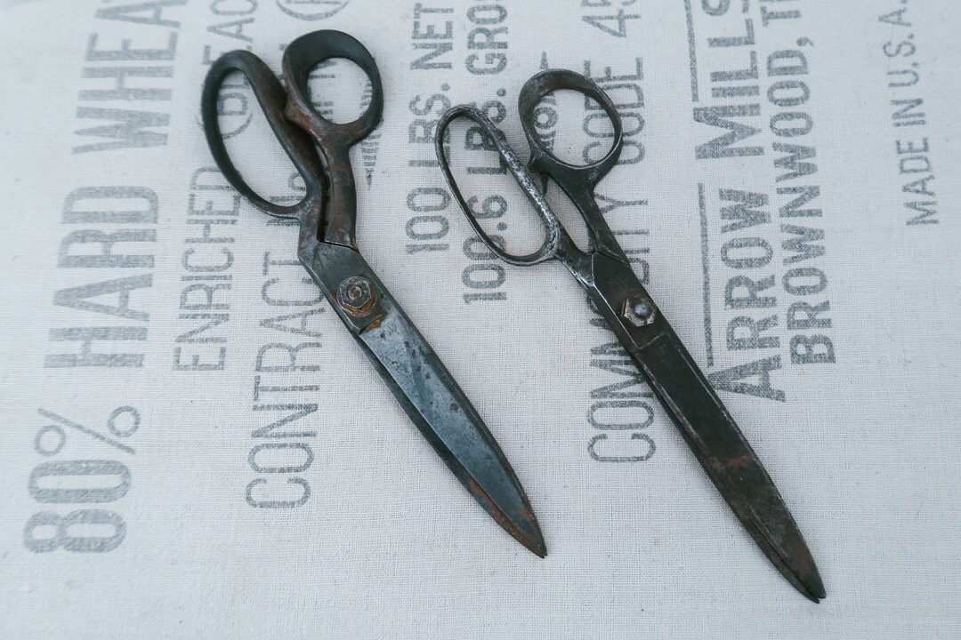 Vintage Pair of Heavy Duty Steel Scissors-shears Made in USA - Etsy