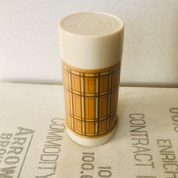 Vintage Thermos Tan - Etsy