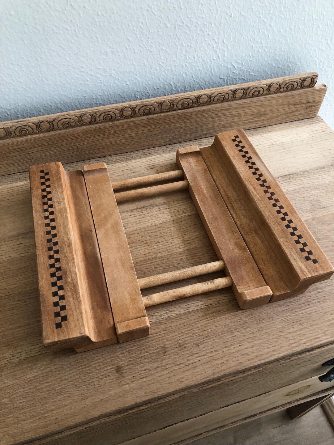 Vintage Pampered Chef Casserole Dish Adjustable Woodentrivet - Etsy