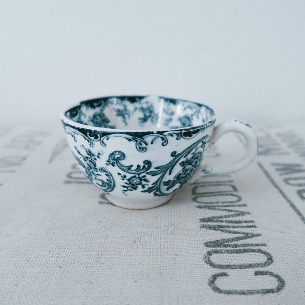 Flow Blue Tea Cup - Etsy