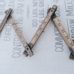 Vintage Lufkin Wooden Expandable 72" Carpenter's Ruler - Etsy