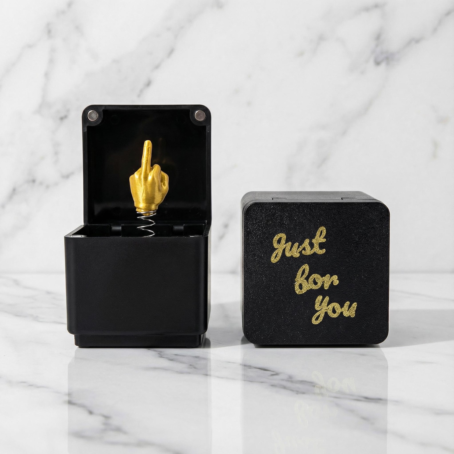 Middle Finger Surprise Box - Funny Valentine's Day Gag Gift for Him or ...
