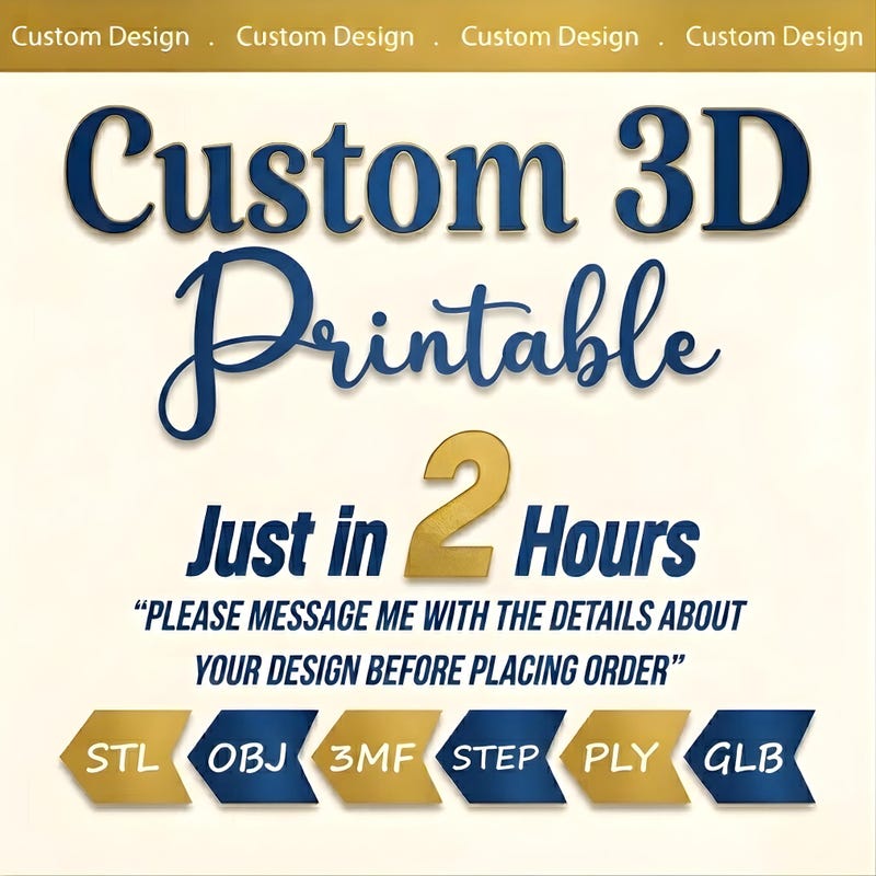 3d Custom Stl Files - Etsy