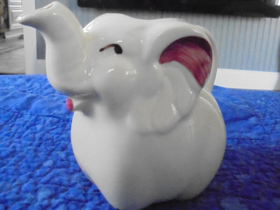 Vintage Shawnee Pottery Cream Elephant Creamer Pitcher - Etsy