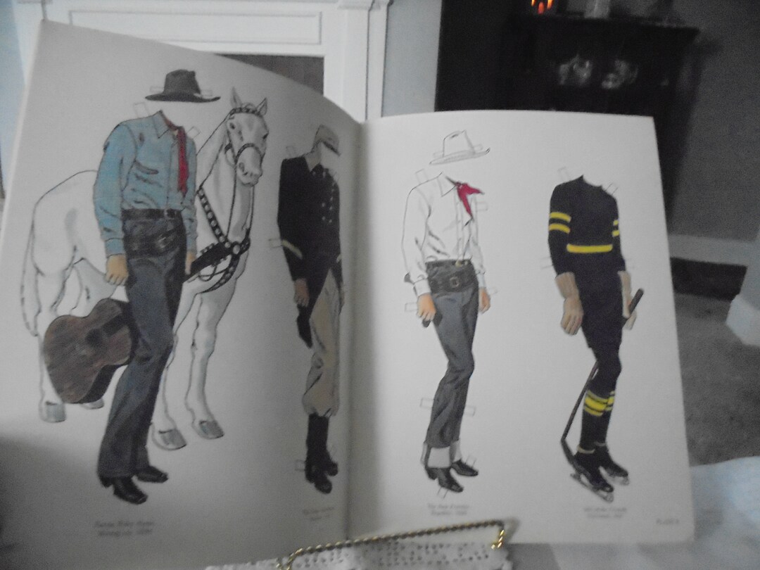 John Wayne Paper Dolls by Tom Tierney - Etsy