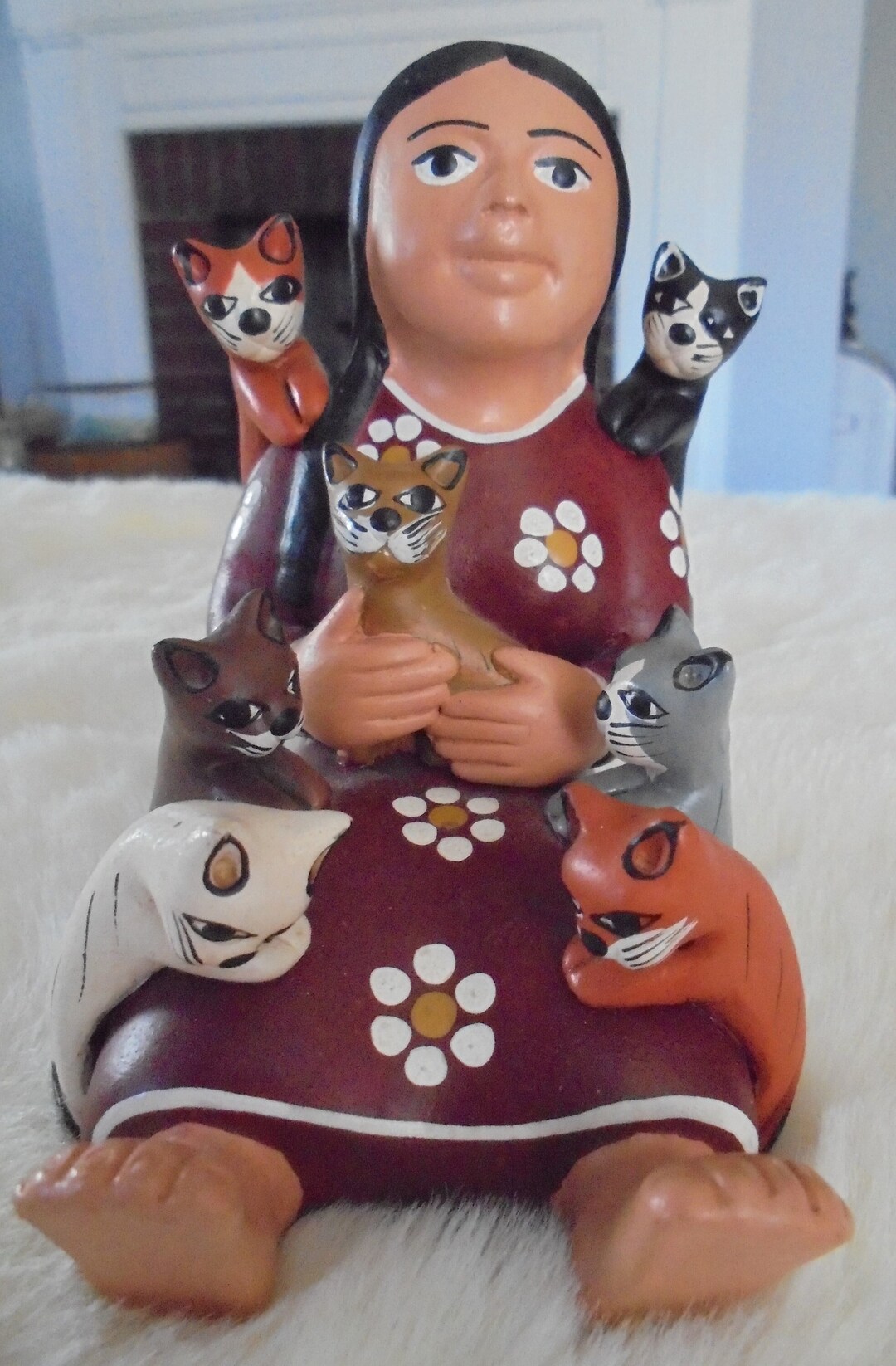 Peruvian Art Indigenous Women of the Andes , Handmade From Peru ...