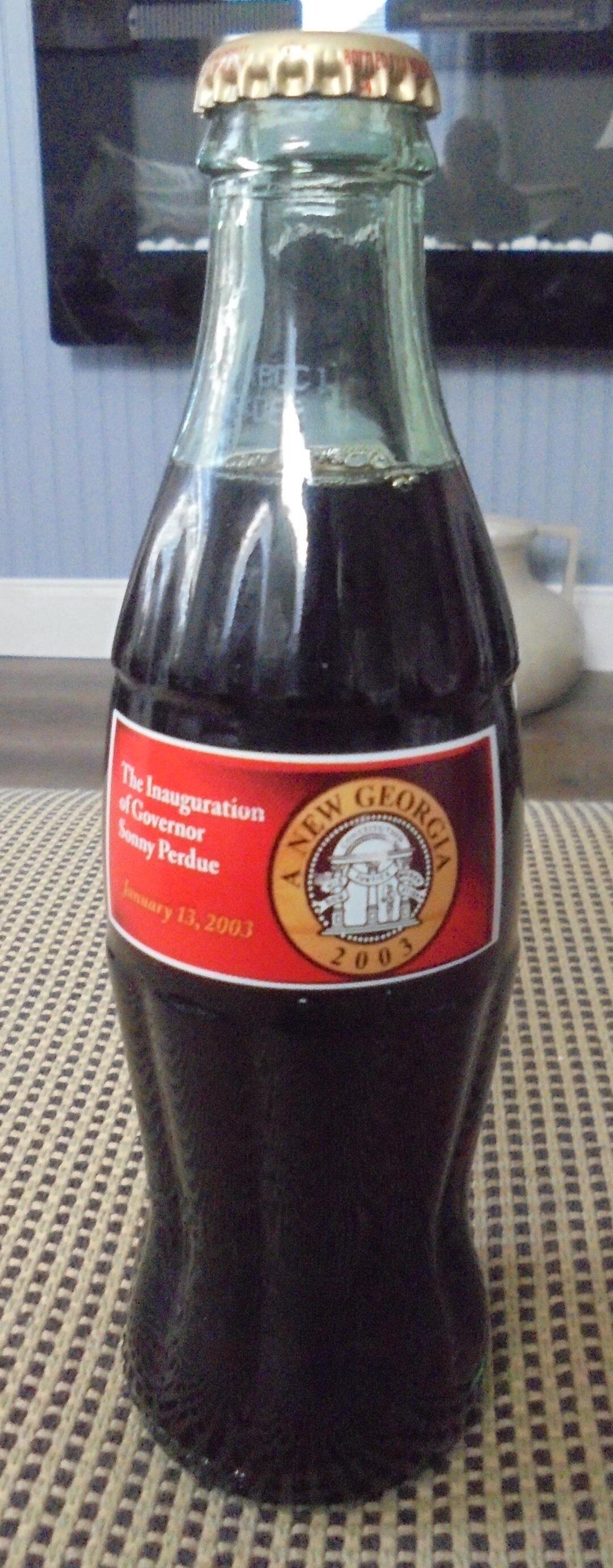 Coca-cola the Inauguration of Govenor Sonny Perdue A New Georgia 2003 ...