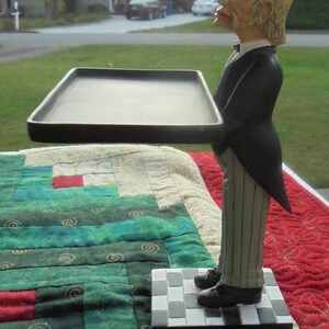 Vintage Bombay Butler Card Holder - Etsy