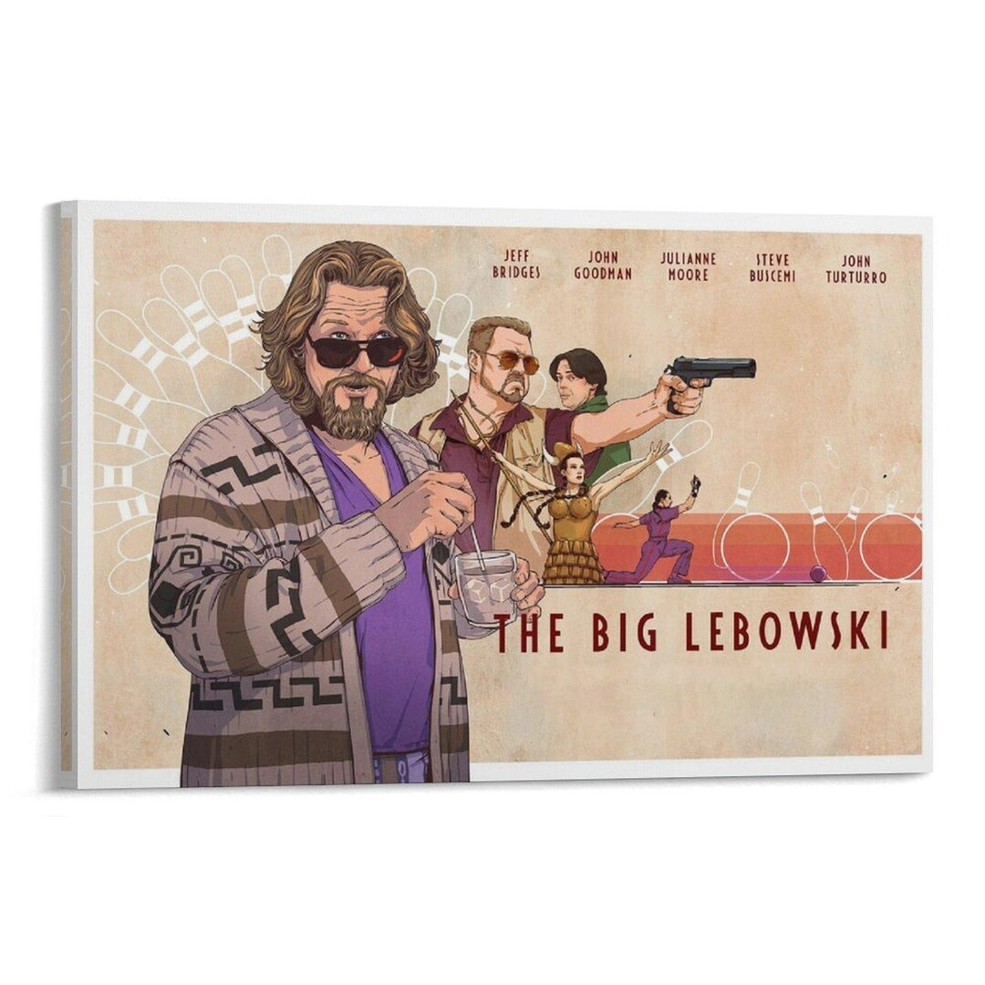Movie Poster the Big Lebowski,the Dude Wall Art Picture Painting Poster ...