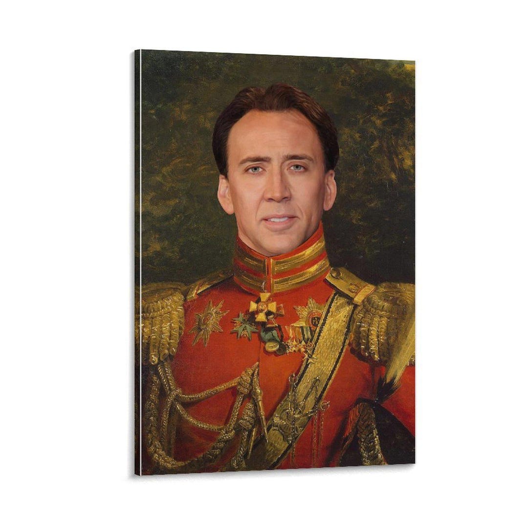 Nicolas Cage Hand Wall Art Picture Painting Poster Canvas Print ...