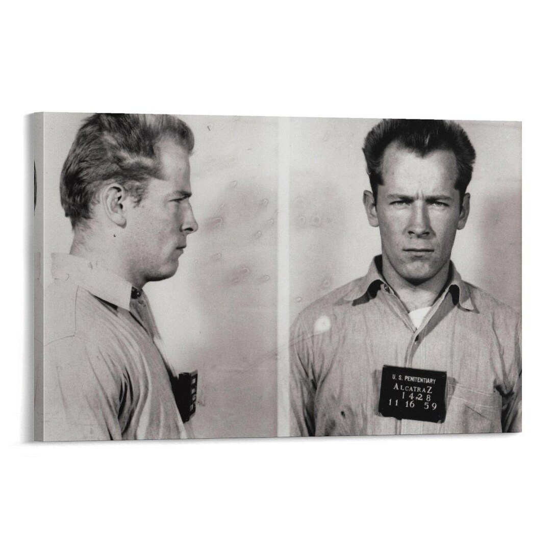 Whitey Bulger Mugshot Boston Gangster Wall Art Picture Painting Poster ...