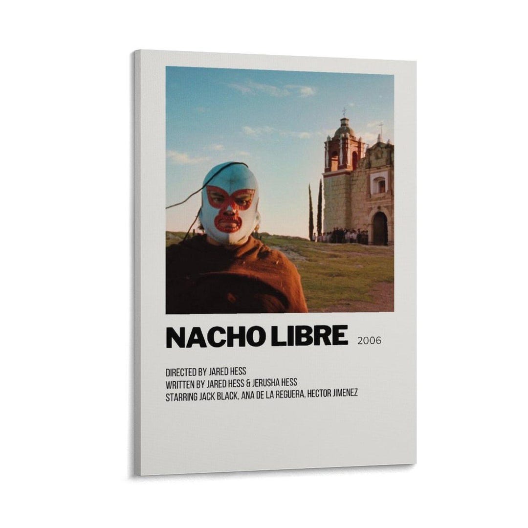 Movie Poster Room Aesthetic Nacho Libre Wall Art Picture Painting ...
