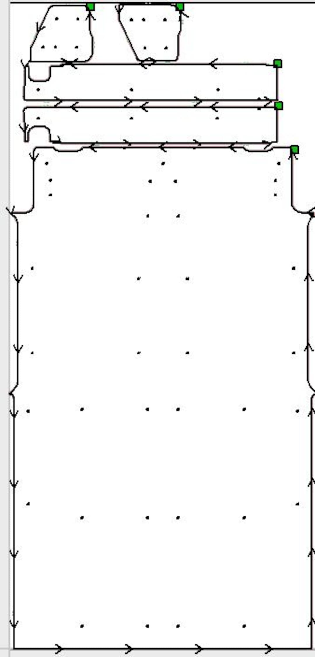 Ford Transit Custom SWB Floor DXF File Only With Vcarve NC File - Etsy