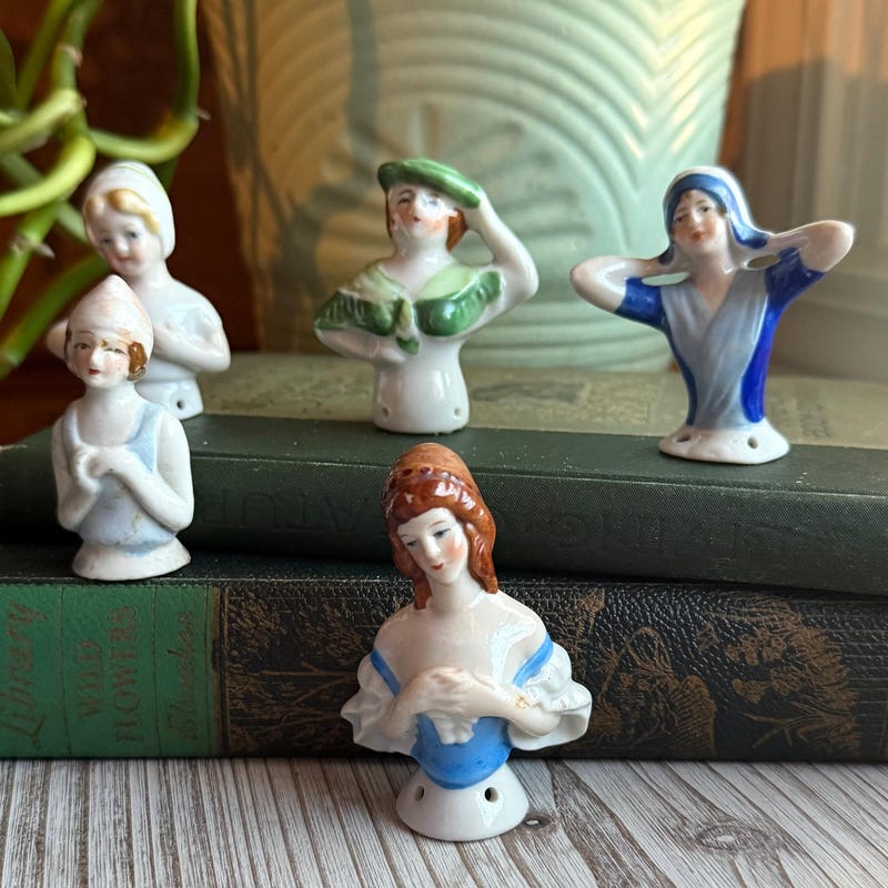 Art Deco Porcelain Half - Etsy