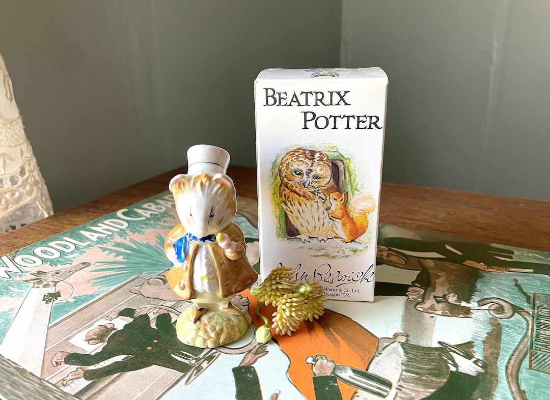 Vintage Beatrix Potter- John Beswick- Amiable Guinea- Pig- Beswick ...