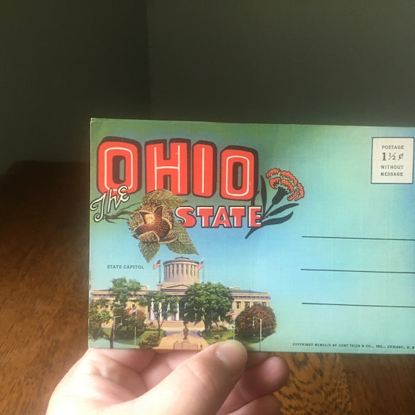 Ohio Postcard - Etsy