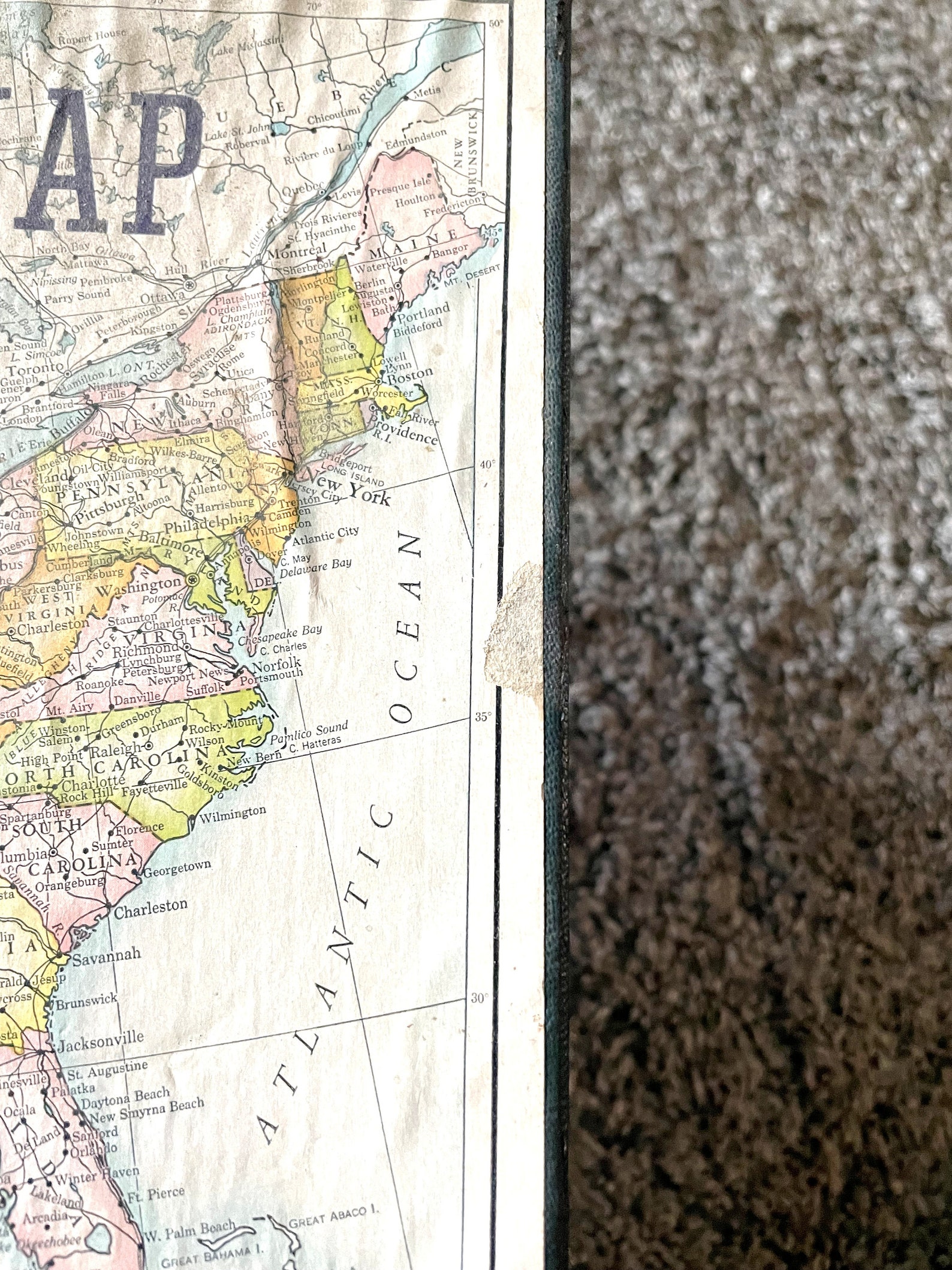 Vintage United States Die Cut Map Selchow Righter Co. USA - Etsy