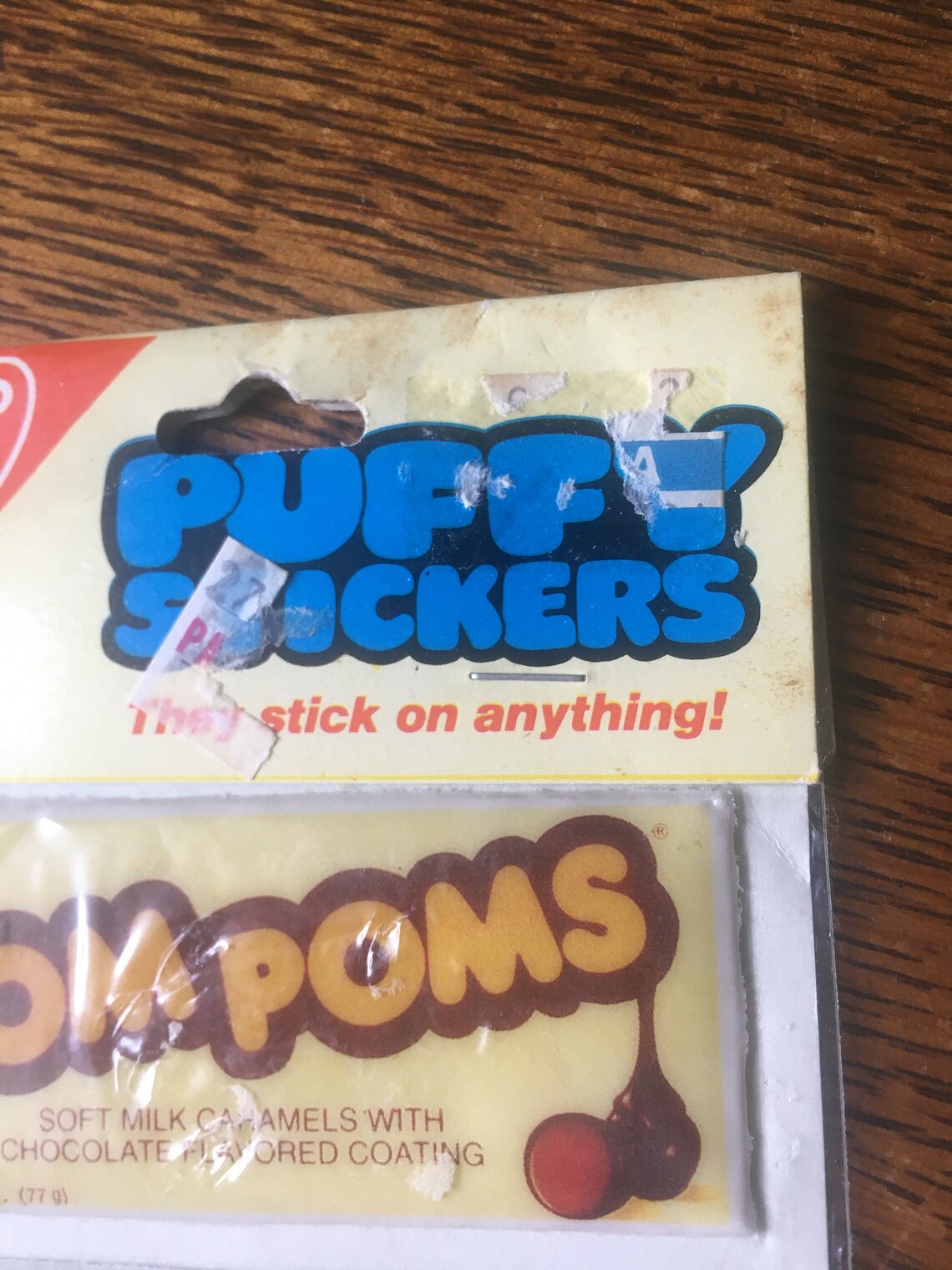 Vintage Puffy Stickers- Unopened- 1980's Food & Candy Stickers- Retro ...