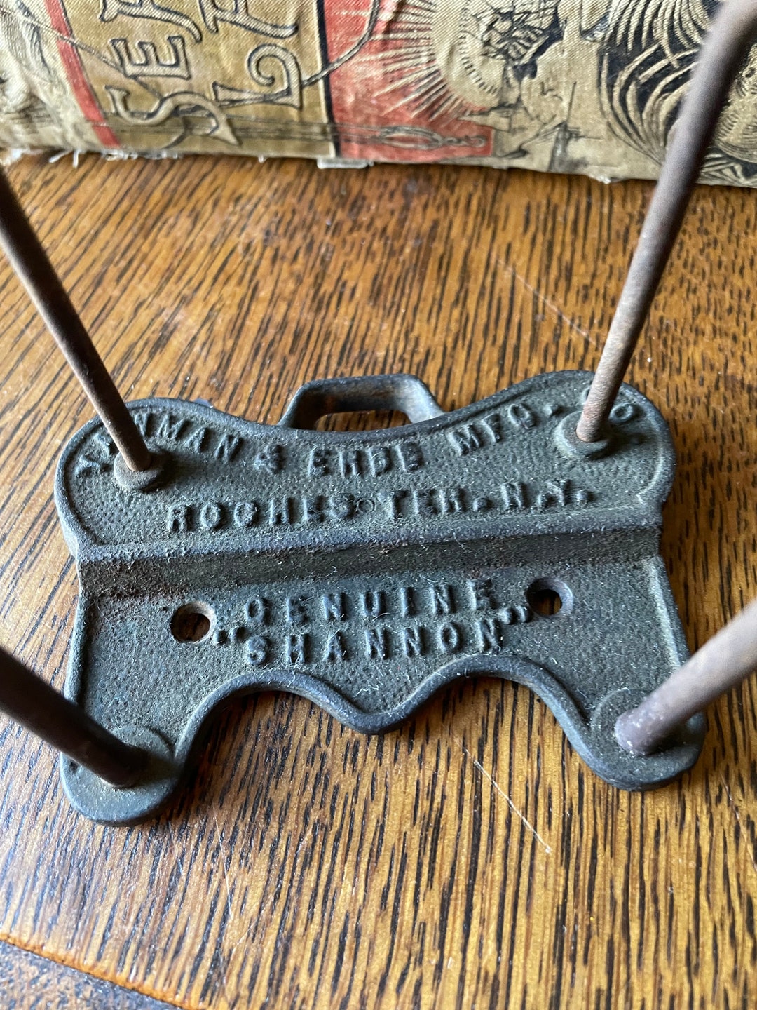 Vintage Yawman & Erbe Mfg. Co. File Arch- "shannon" Arch File- Receipt ...