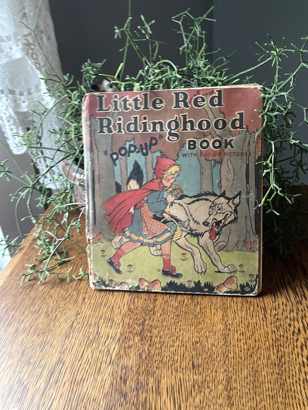 Vintage First Edition little Red Ridinghood Book With Popup Pictures ...