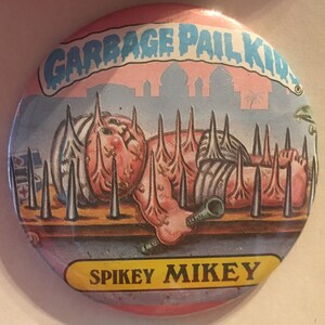 Vintage 1980's Garbage Pail Kids Pin/ Buttons- Fun Throwback Pins- 80's ...
