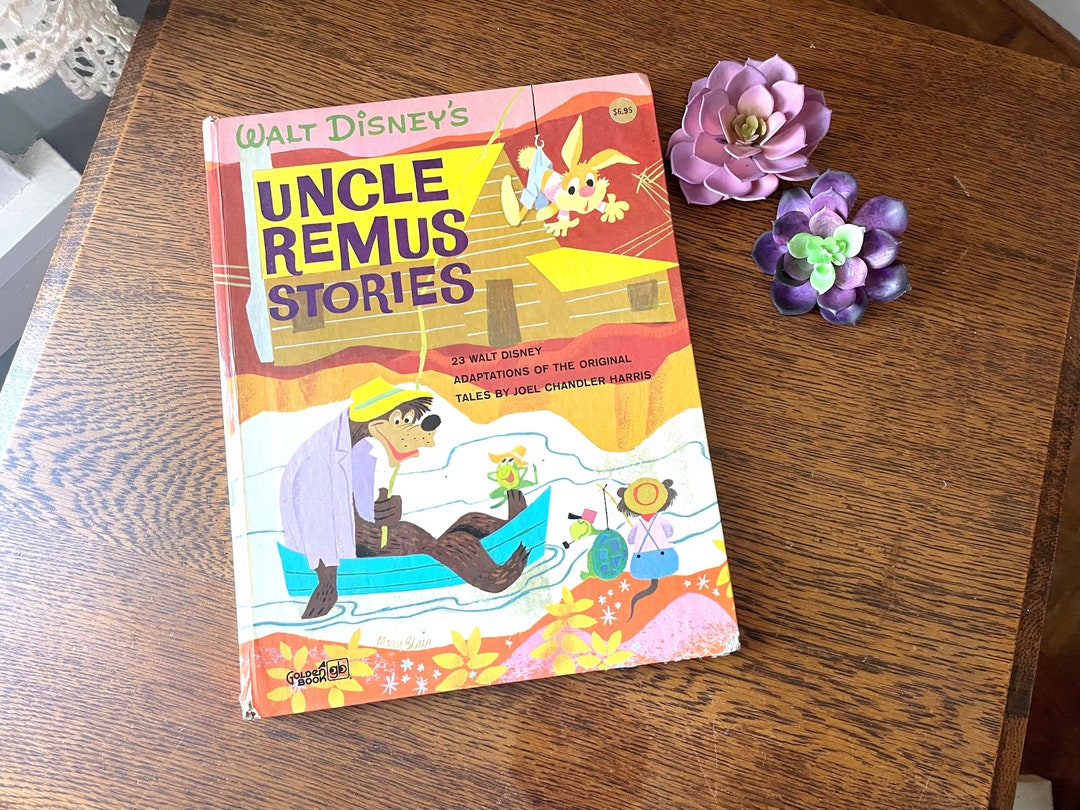 Vintage Disney Book uncle Remus Stories Large - Etsy