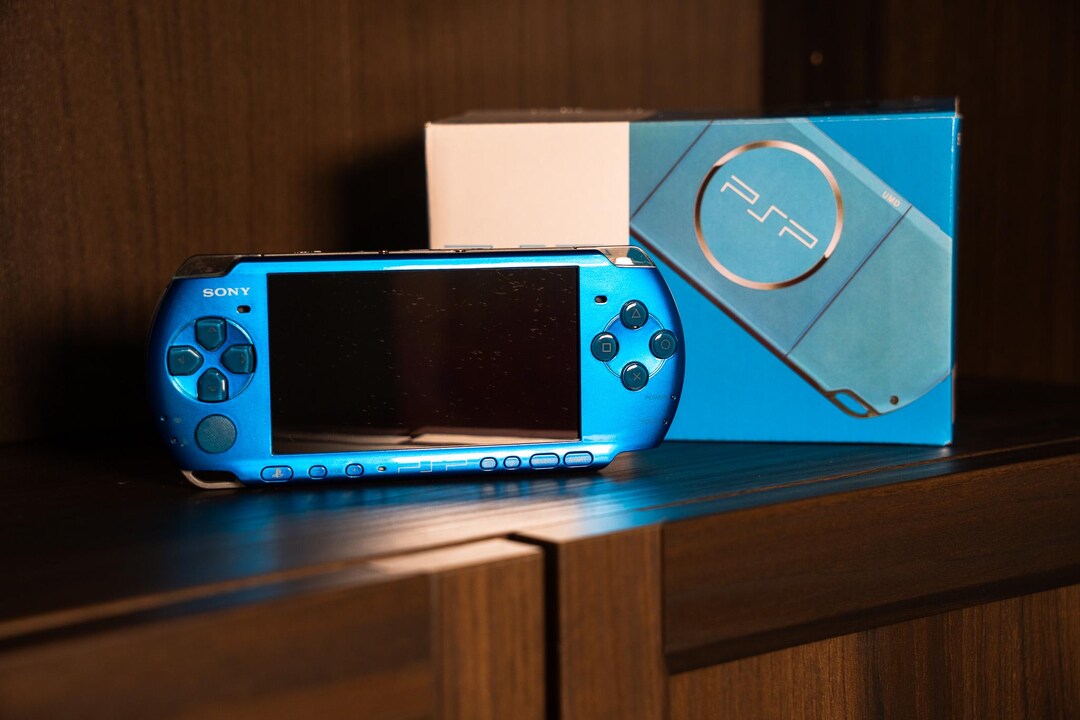Sony PSP 3006 Blue | Custom Mod | 128 GB | Excellent Condition - Etsy