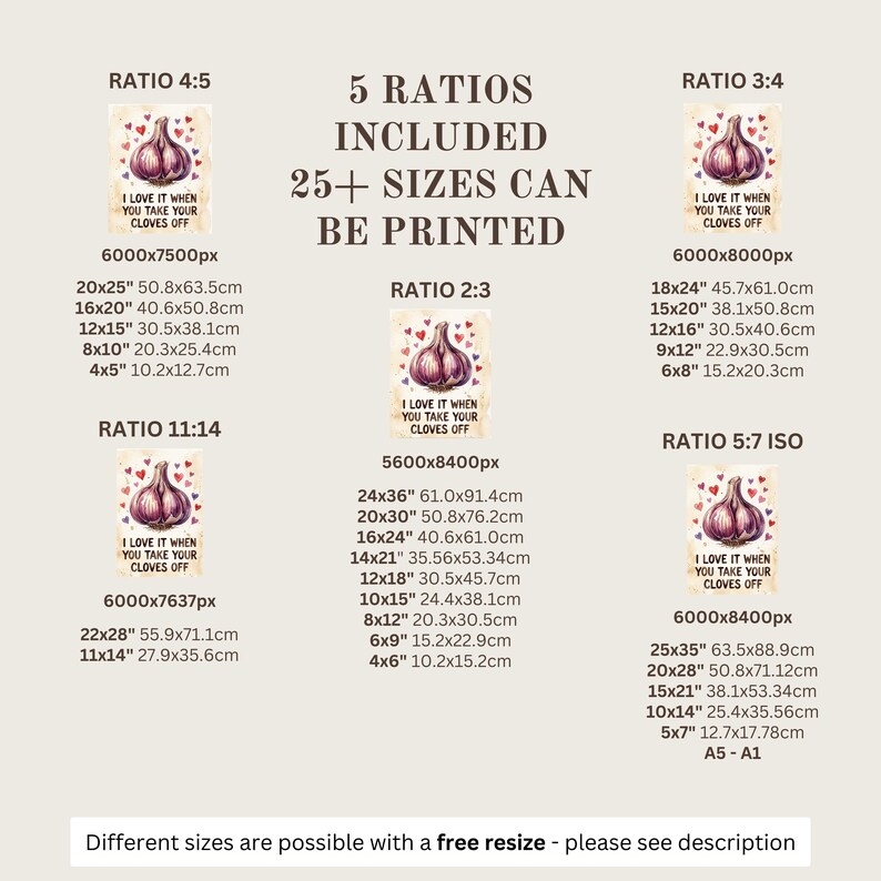 Garlic Cloves off Funny Print | Cheeky Food Wall Art | Humorous Kitchen ...