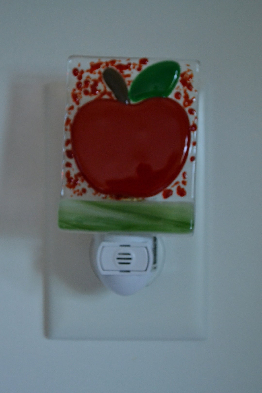 Apple Night Light With Automatic Sensor - Etsy