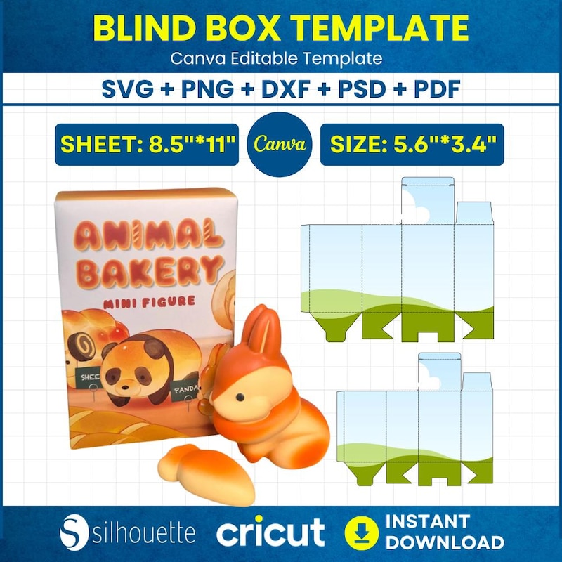 Blindbox Template - Etsy