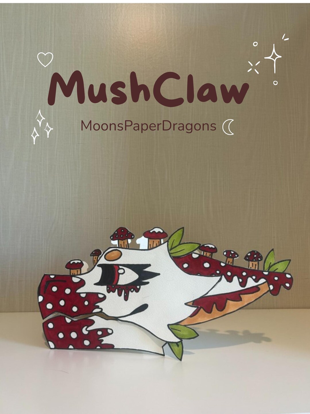 Paper Dragon Puppet - Etsy