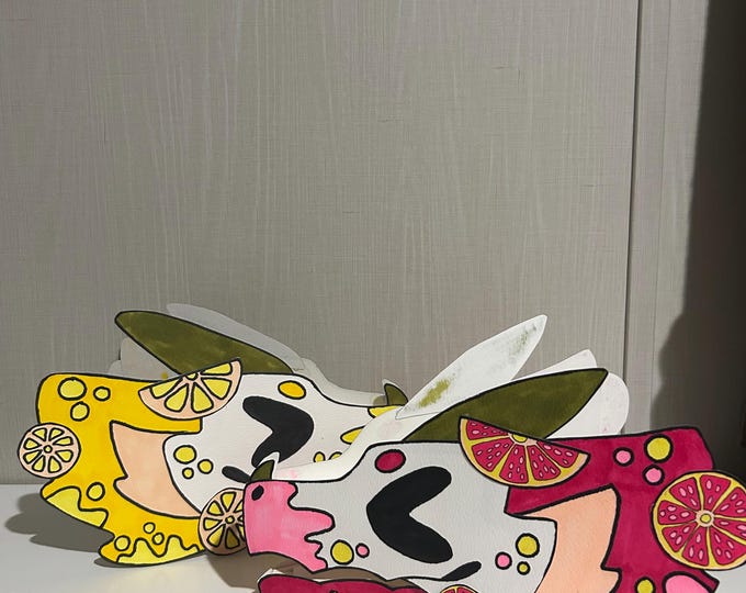 Lemon - Handmade Paper Dragon Puppet - Etsy