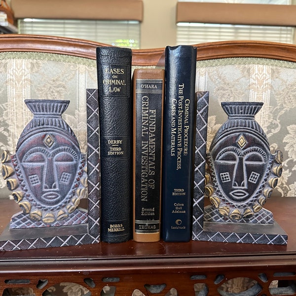 African Bookends - Etsy