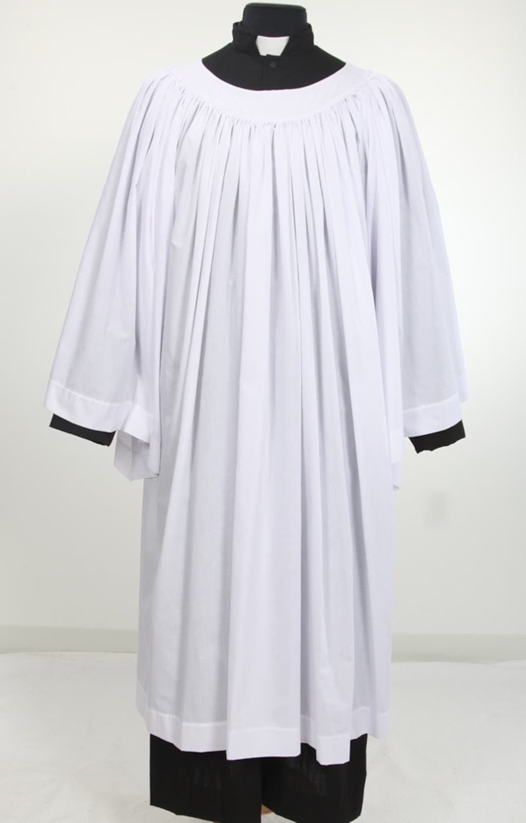 Clergy Surplice Historically German Design, BROADCLOTH, Liturgical ...