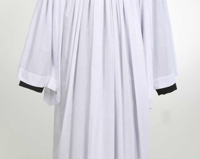 Clergy Surplice Historically German Design, BROADCLOTH, Liturgical ...