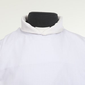 Clergy Amice, Linen Cotton, Custom Made Cool Comfort Collar Protection ...