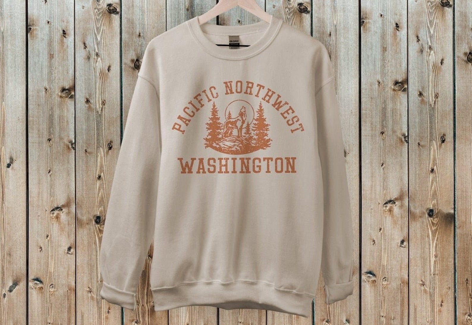 Washington Sweatshirt Pacific Northwest Sweatshirt State - Etsy