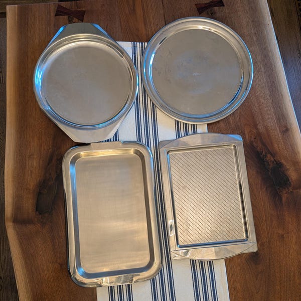 Wmf Cromargan Trays - Etsy