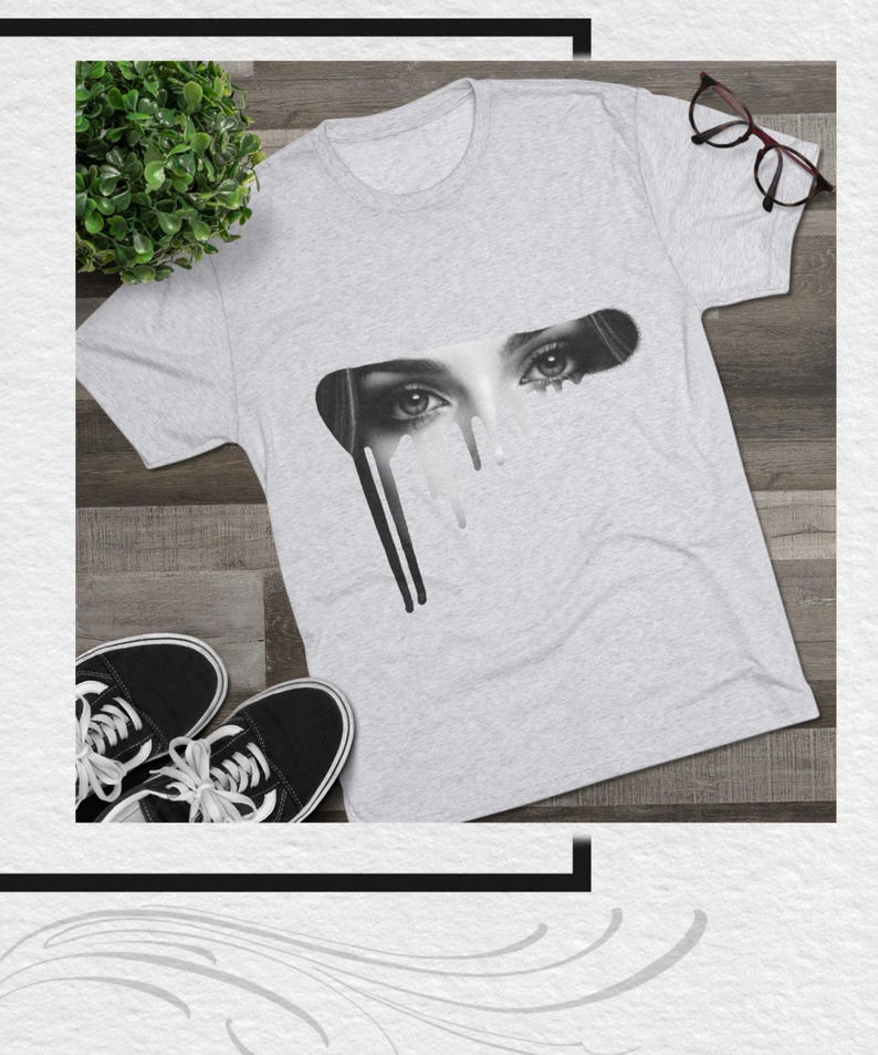 Abstract Eyes Tattoo Designs | Blackwork Drip Style, Minimal Female ...
