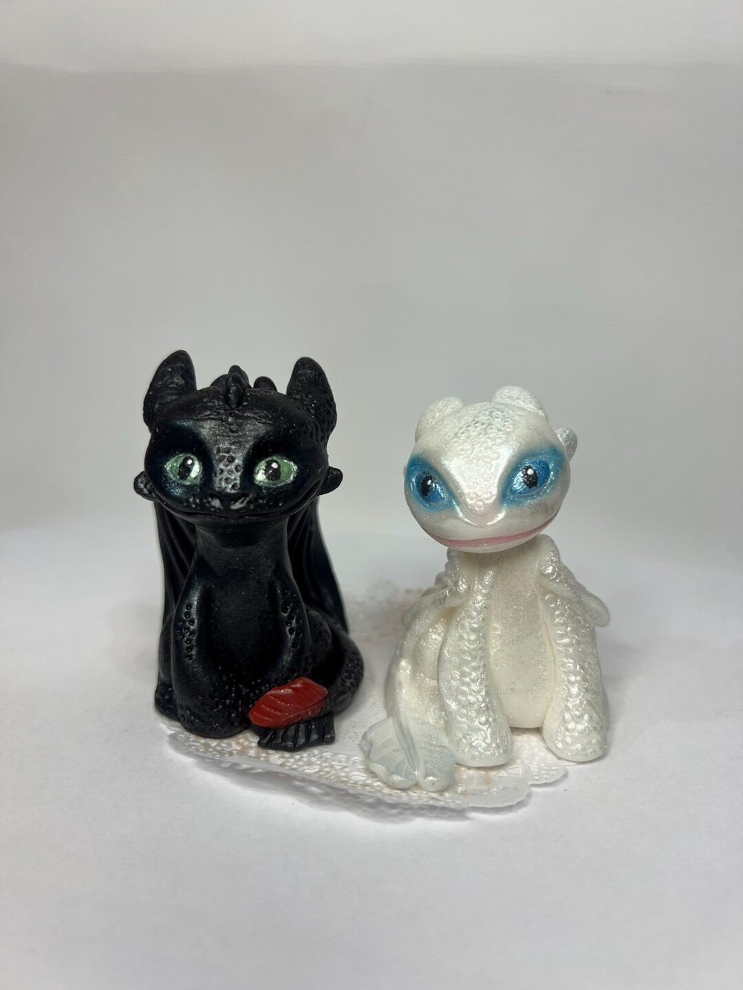 Handmade Toothless and Light Fury Dragon Soap Set, Apple Strawberry ...