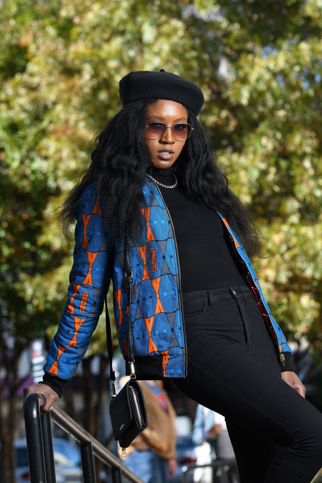 Reversible African Jacket, African Print Bomber Jacket, African ...