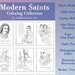 Giant Catholic Coloring Book: 50+ Pages of Mary and the Saints (PDF) - Etsy