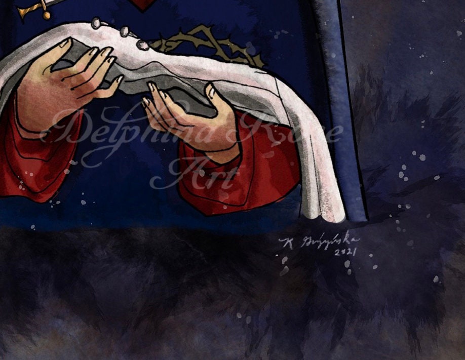 Catholic Printable Clip Art - Seven Sorrows, Sorrowful Mother, Mater ...