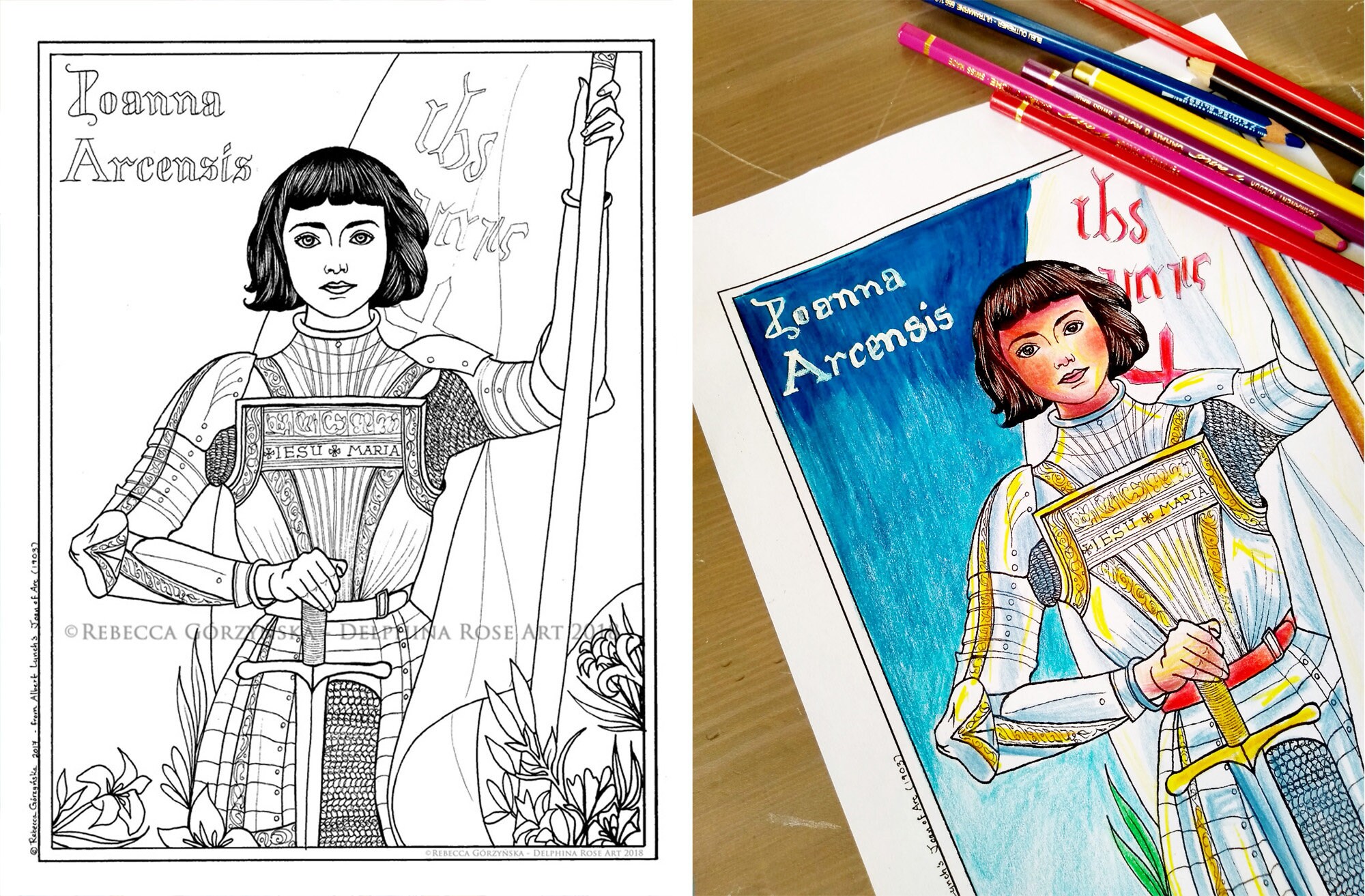Joan Of Arc Printables