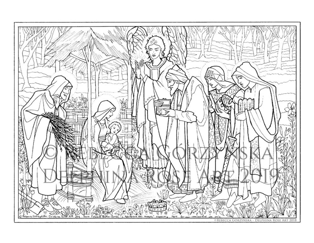 Epiphany Coloring Pages