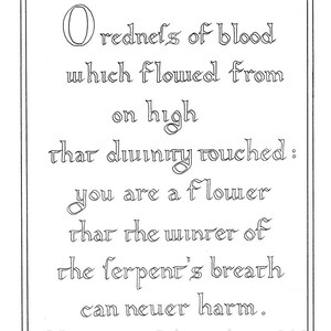 Catholic Coloring Pages - St. Hildegard Von Bingen - 5 PDF Coloring ...