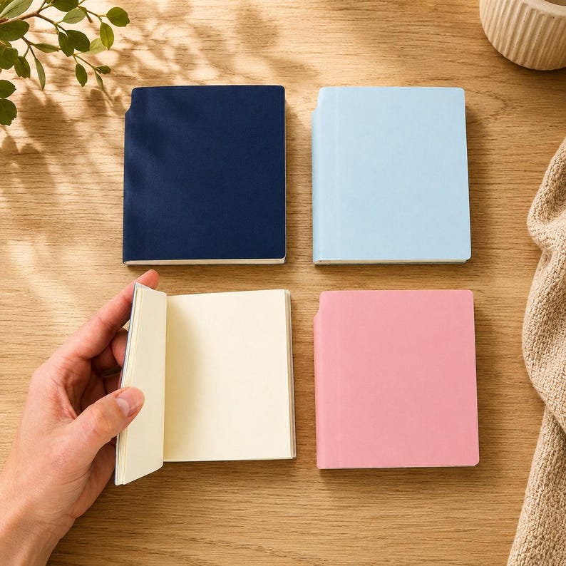 Minimalist Notebook | Blank Cream Pages Journal, Soft Cover Sketchbook ...