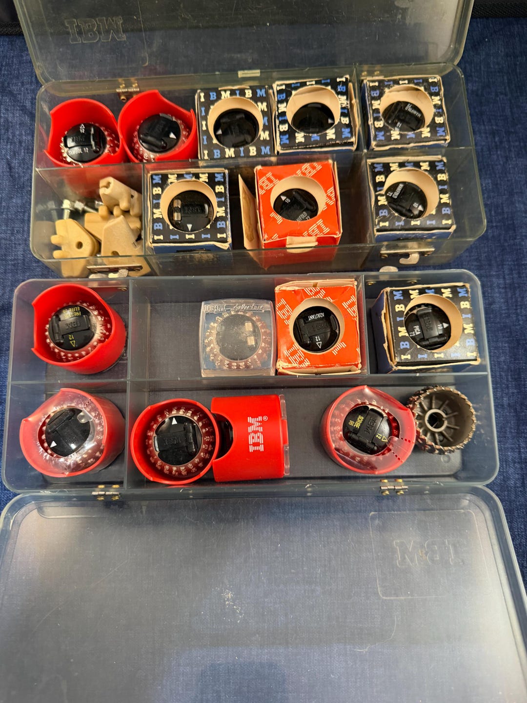 Lot of Font Balls for IBM Selectric Typewriter Systems With Cases 17 - Etsy