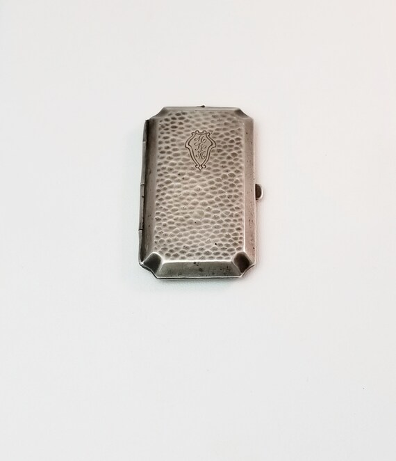 Antique Hammered Sterling Silver Sovereign Coin Holde… - Gem