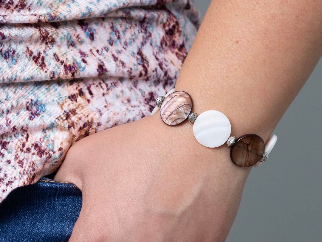 Medical ID Bracelet, Stretch Medic Alert Replacement Bracelet, Beaded ...